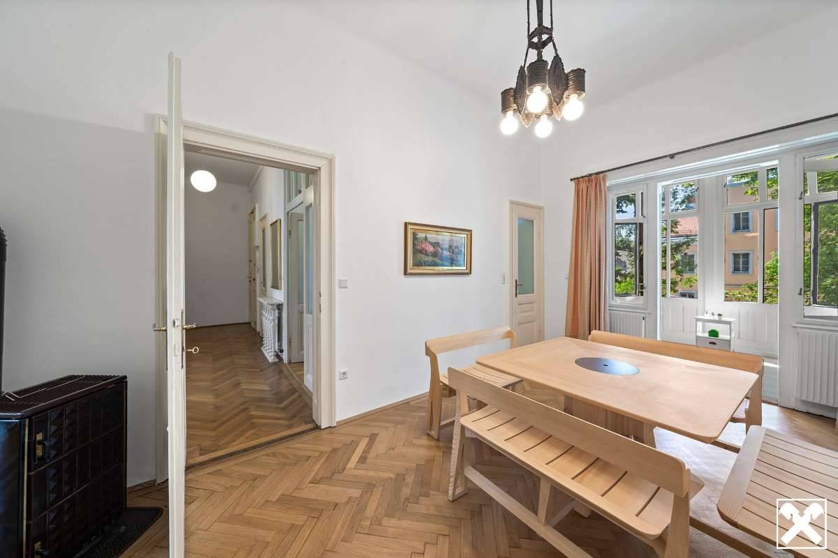 Wohnen wie im alten Wien! Traumhafte klassische Altbauwohnung Nähe ...