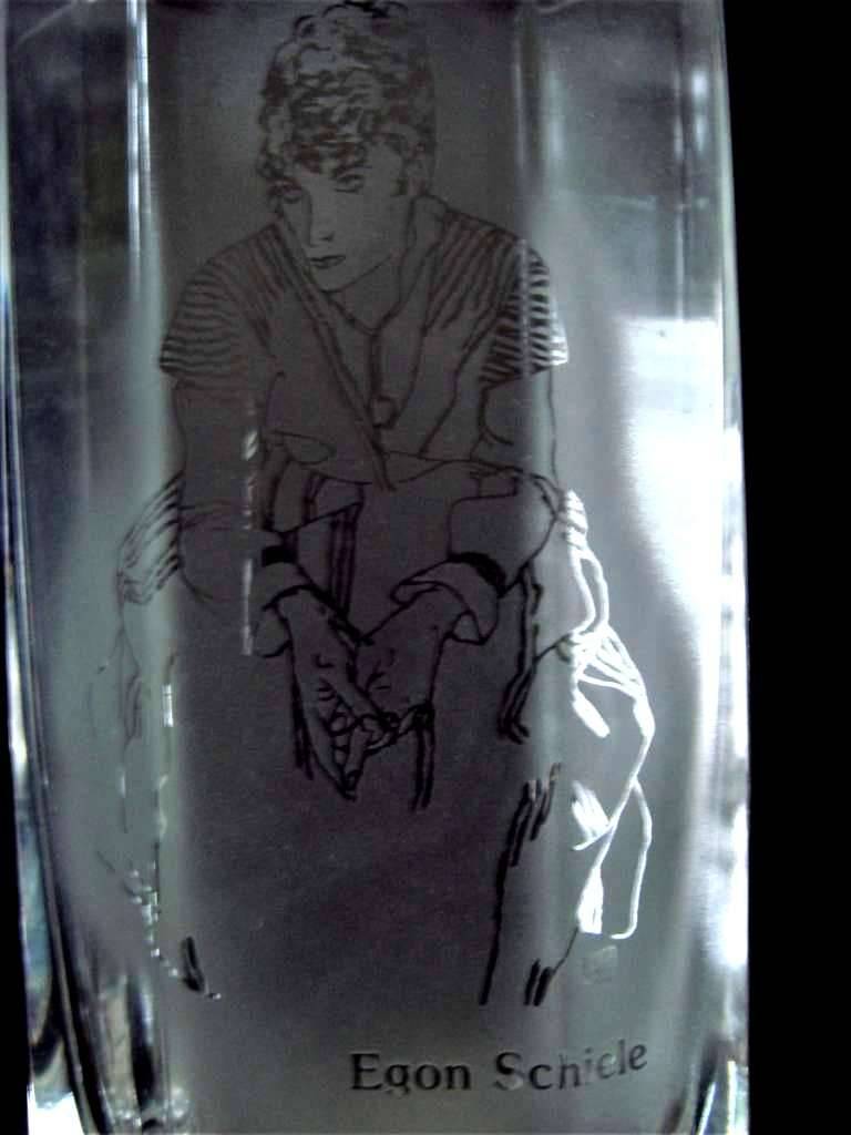 Glaspokale Egon Schiele und Toulouse Lautrec, € 39,- (1070 Wien ...