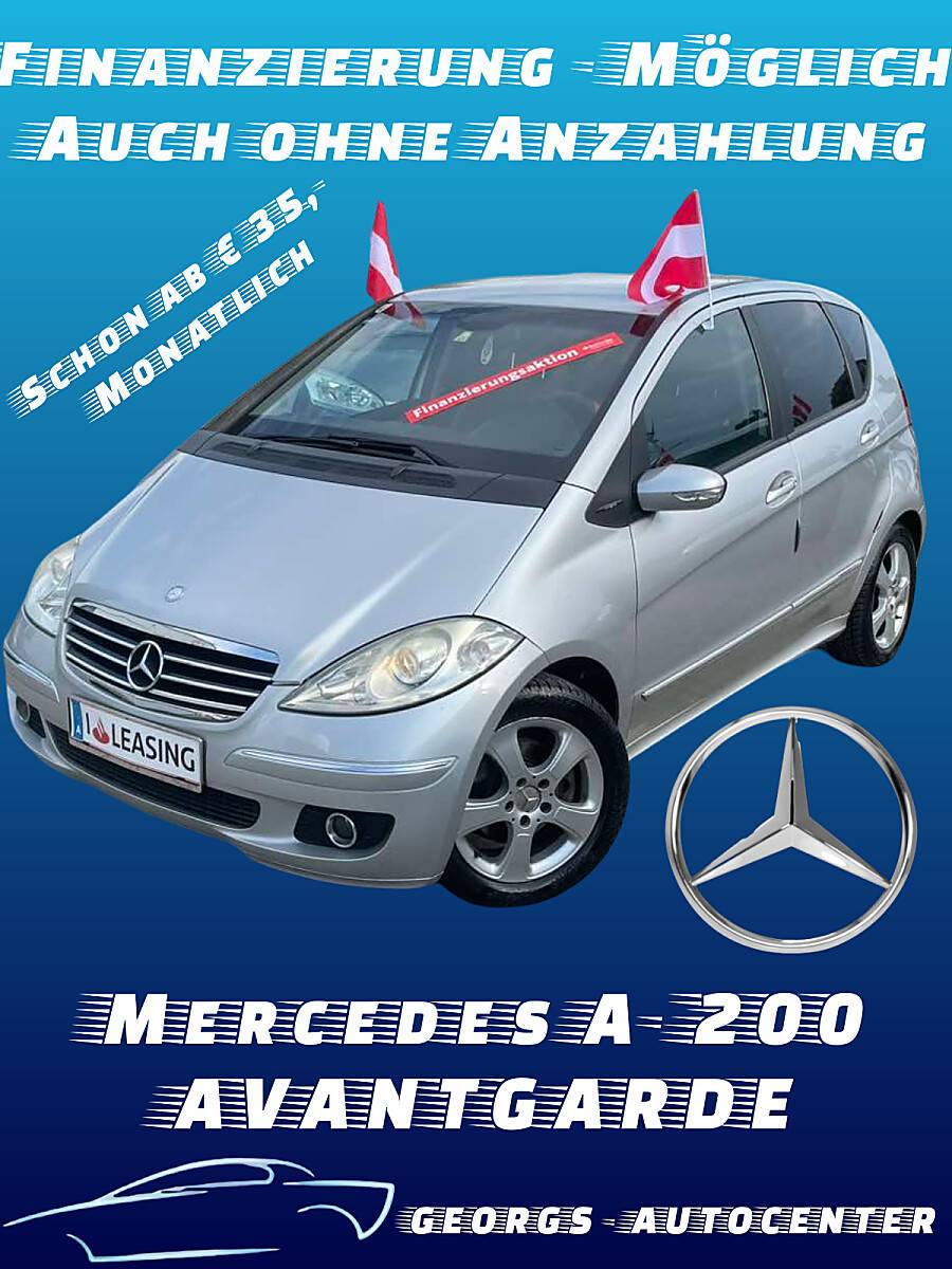 Mercedes-Benz A-Klasse A 200 A-Edition Avantgarde * Pickerl Neu bis 07 ...