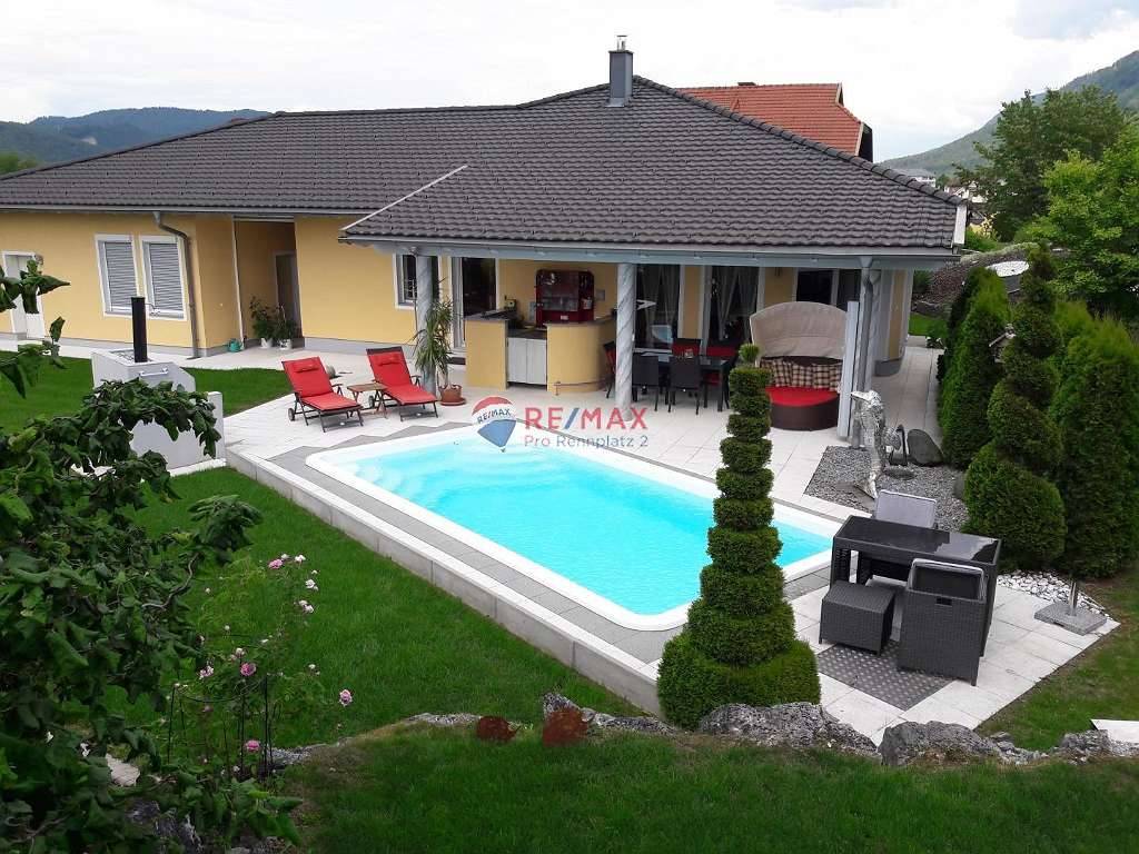 Bungalow mit Pool - Perfekt für 2, 115 m², € 490.000,-, (9170 Ferlach ...