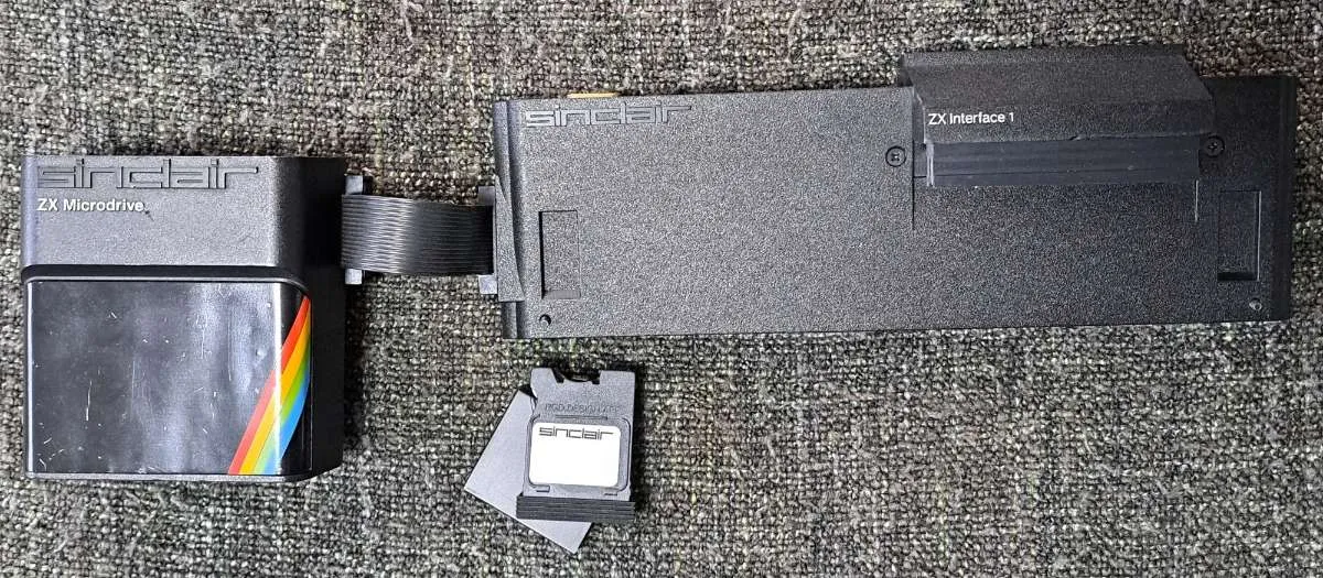 SINCLAIR ZX SPECTRUM Interface 1 + Microdrive, € 85,- (4511 Allhaming ...