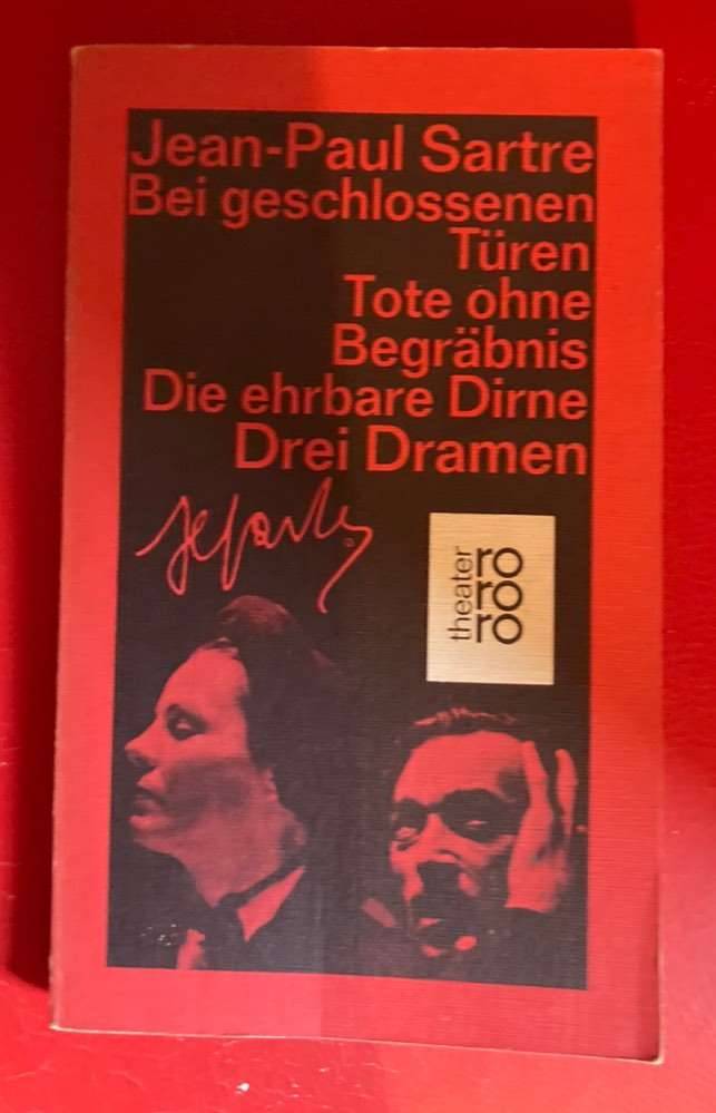Buch Jean Paul Satre Türen Tote ohne Begräbnis Die ehrbare Dirne Drei ...