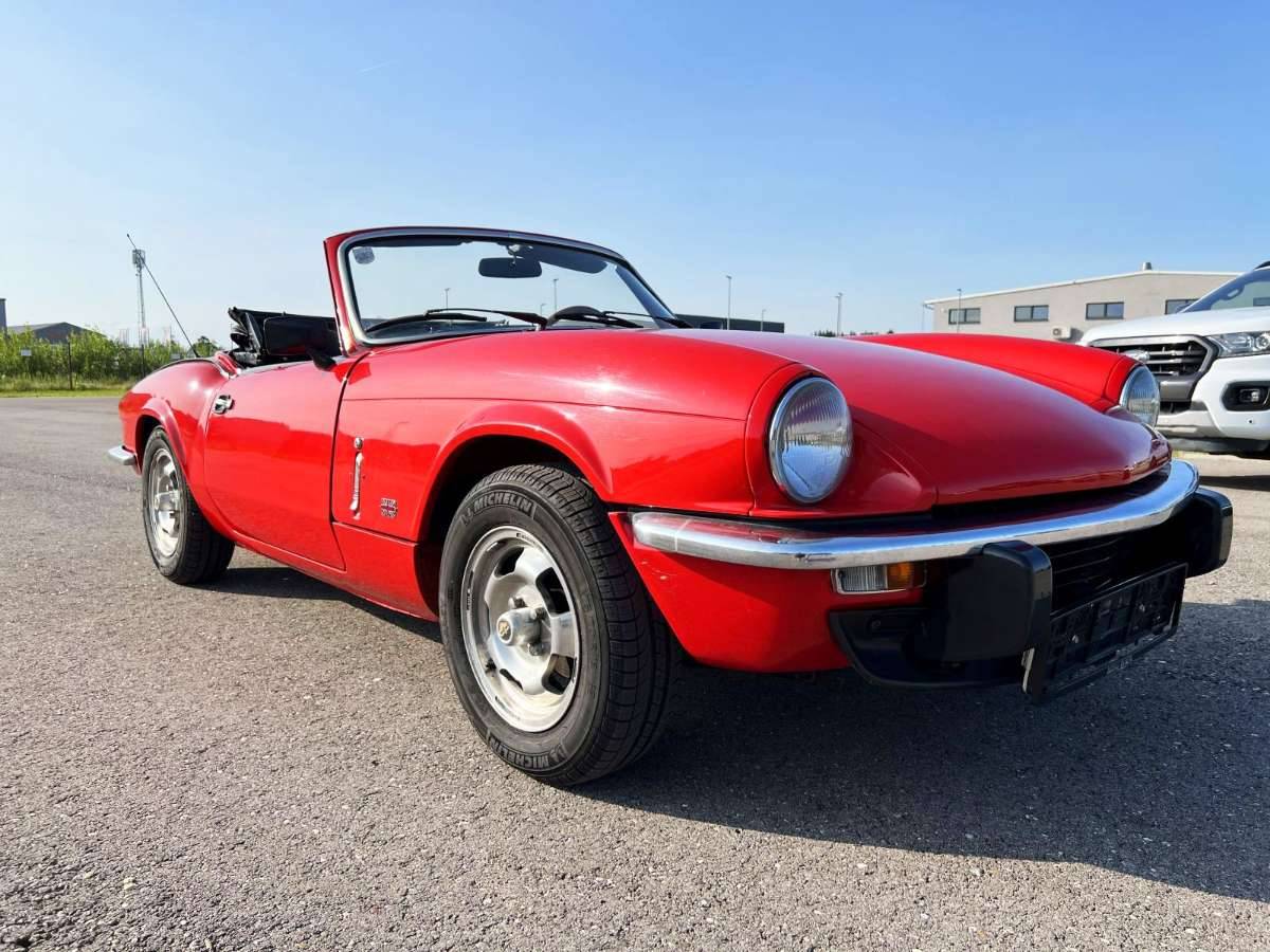 Triumph Spitfire 1500 Spider Cabrio / Roadster, 1978, 86.900 km, € 10. ...
