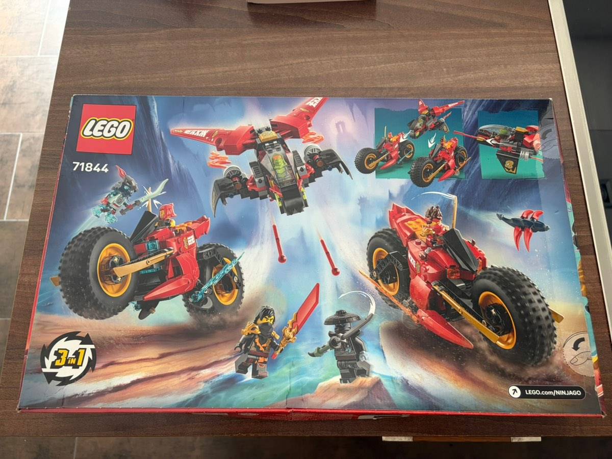 Lego Ninjago | 71844 | Ninja-Actionflitzer - 3-in-1-Spielzeug mit 2 ...