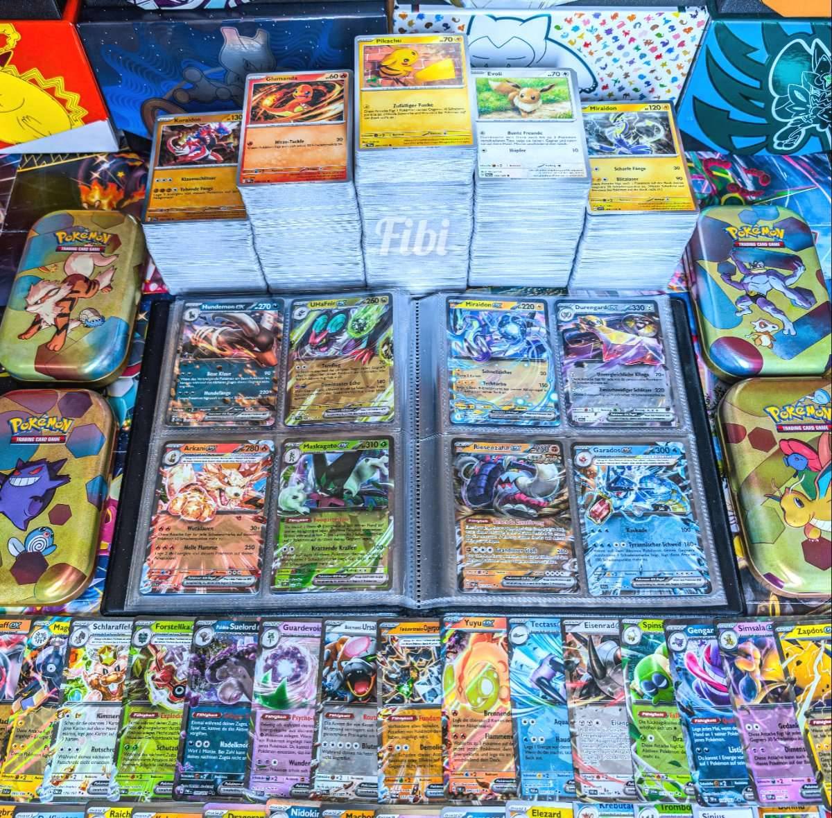 500 Pokemon Karten 3 sehr Starke Mega EX über 300 KP Spezialkarten ...
