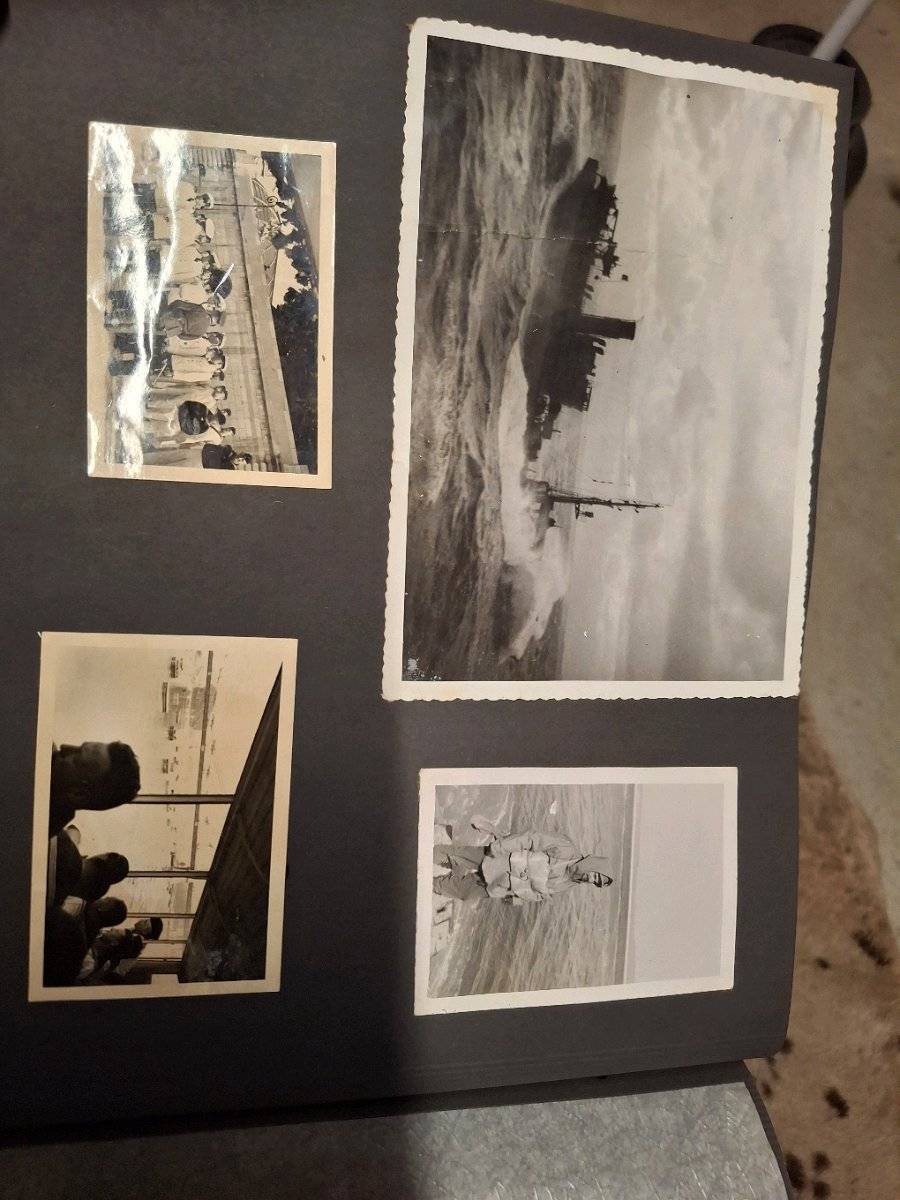 Original Fotoalbum Kriegsmarine, knapp 100 Stk Fotos, € 130,- (3300 ...