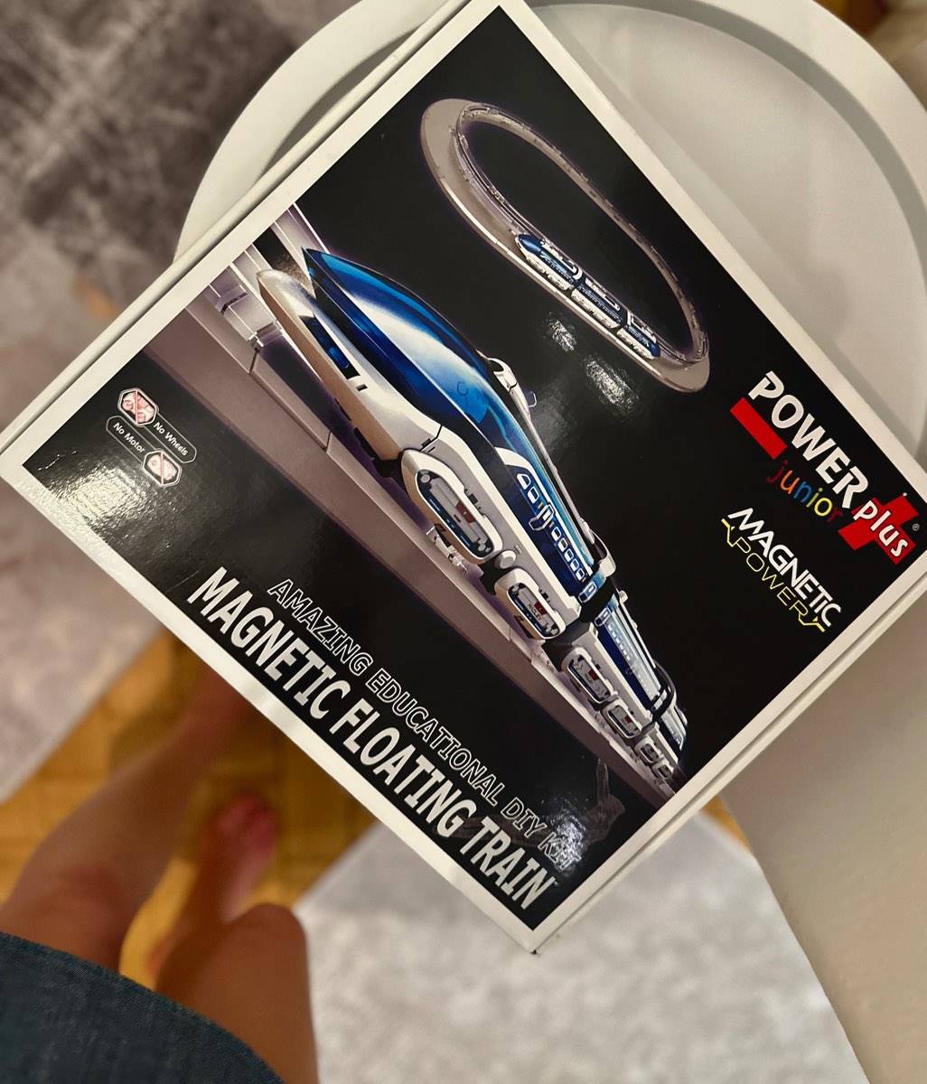 POWERplus Magnetic Floating Train Maglev DIY Kit - ungebaut OVP, € 89 ...
