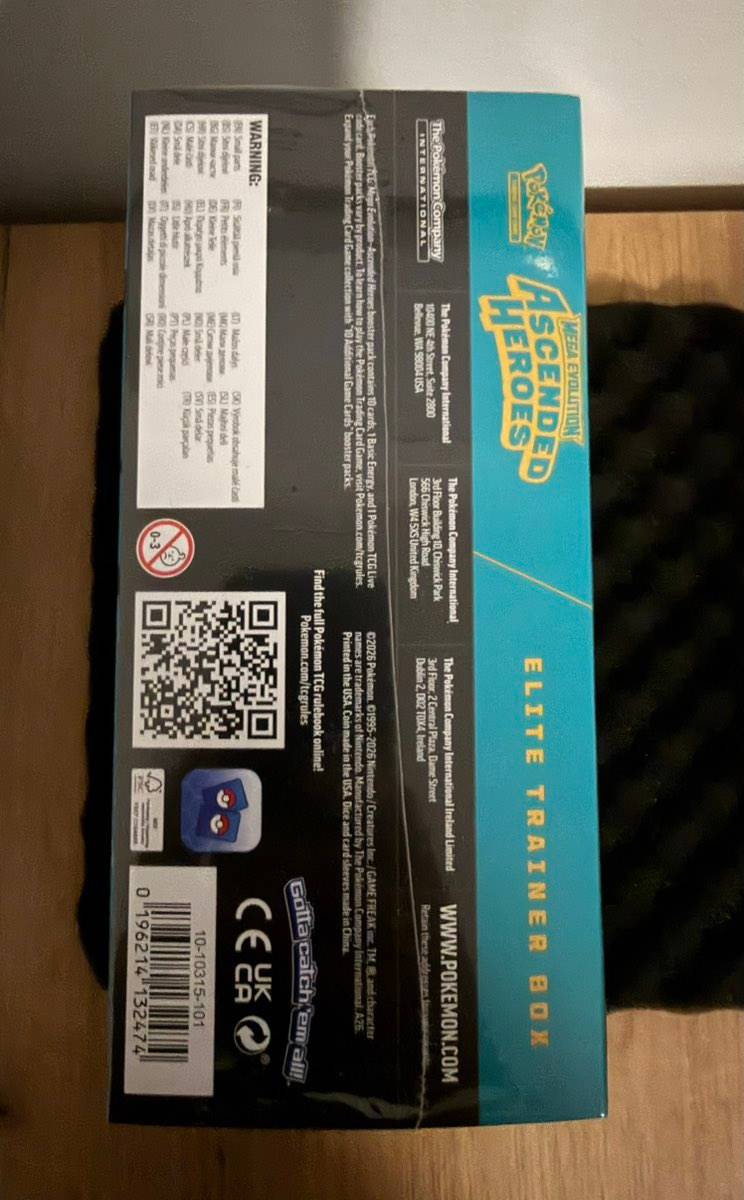 Pokemon Ascended Heroes Elite Trainer Box Englisch, € 220,- (7433 ...