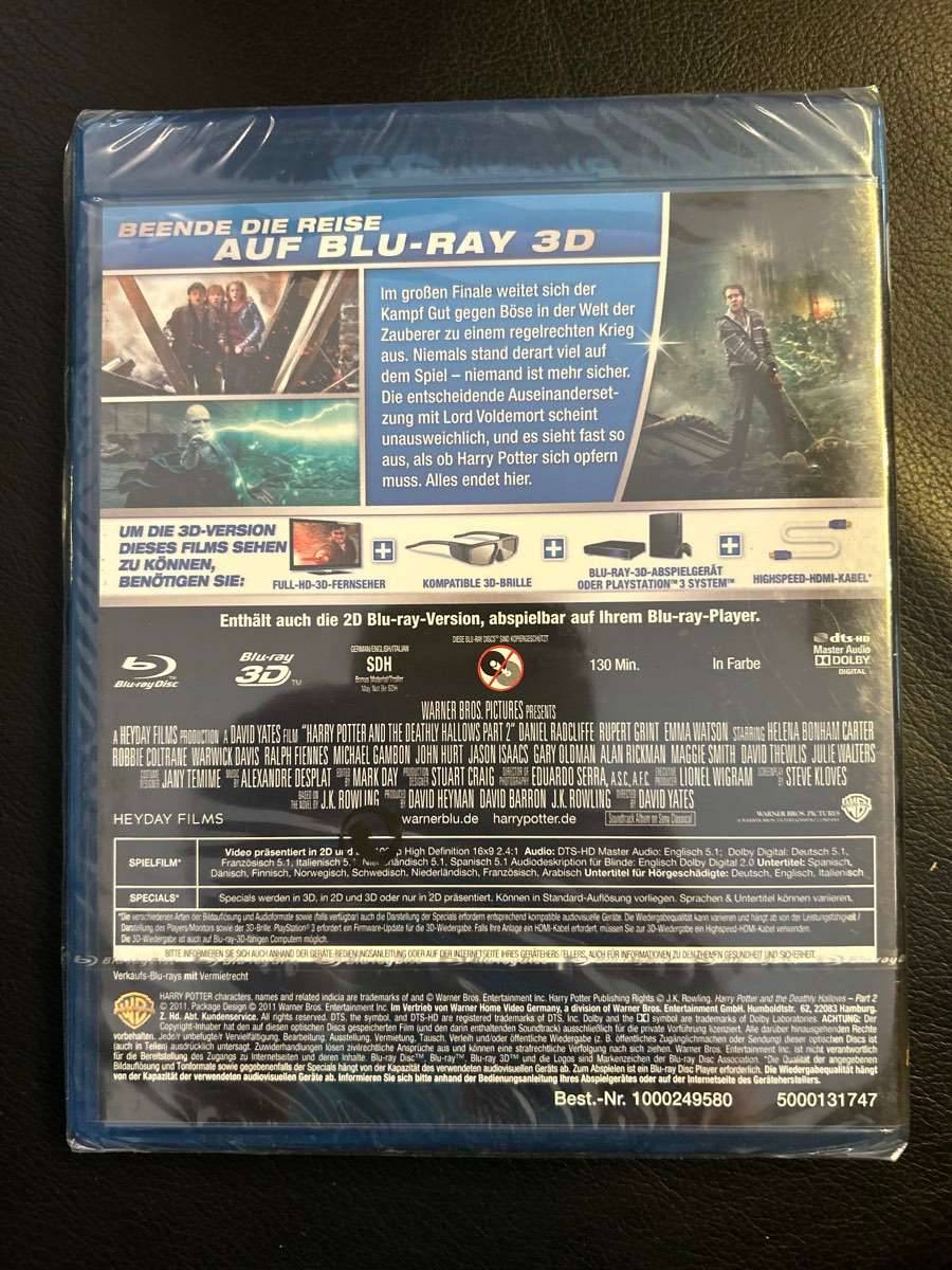 Harry potter und die Heiligtümer des Todes 3D teil 2, € 2,- (1140 Wien ...