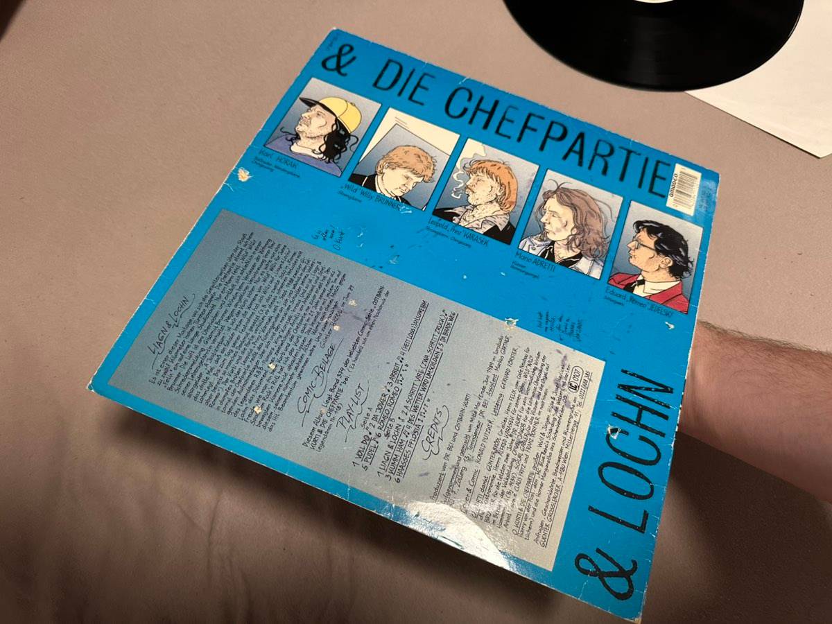 Ostbahn Kurti & die Chefpartie - Liagn & Lochn, 1989 Amadeo LP, € 10 ...