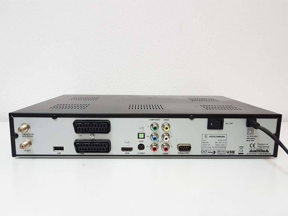 Hirschmann S-HD910 HDMI USB AV-Scart HD Sat-Receiver, € 65,- (2230 ...