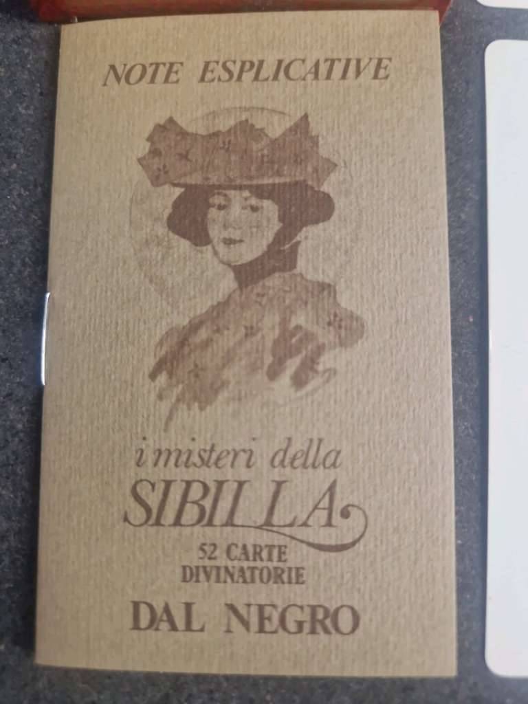 TAROT KARTENSPIEL I Misteri della Sibilla 54 Carte Dal Negro ...