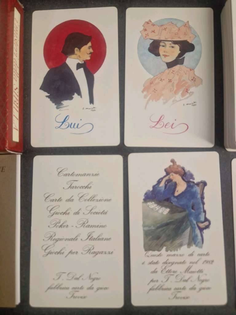 TAROT KARTENSPIEL I Misteri della Sibilla 54 Carte Dal Negro ...