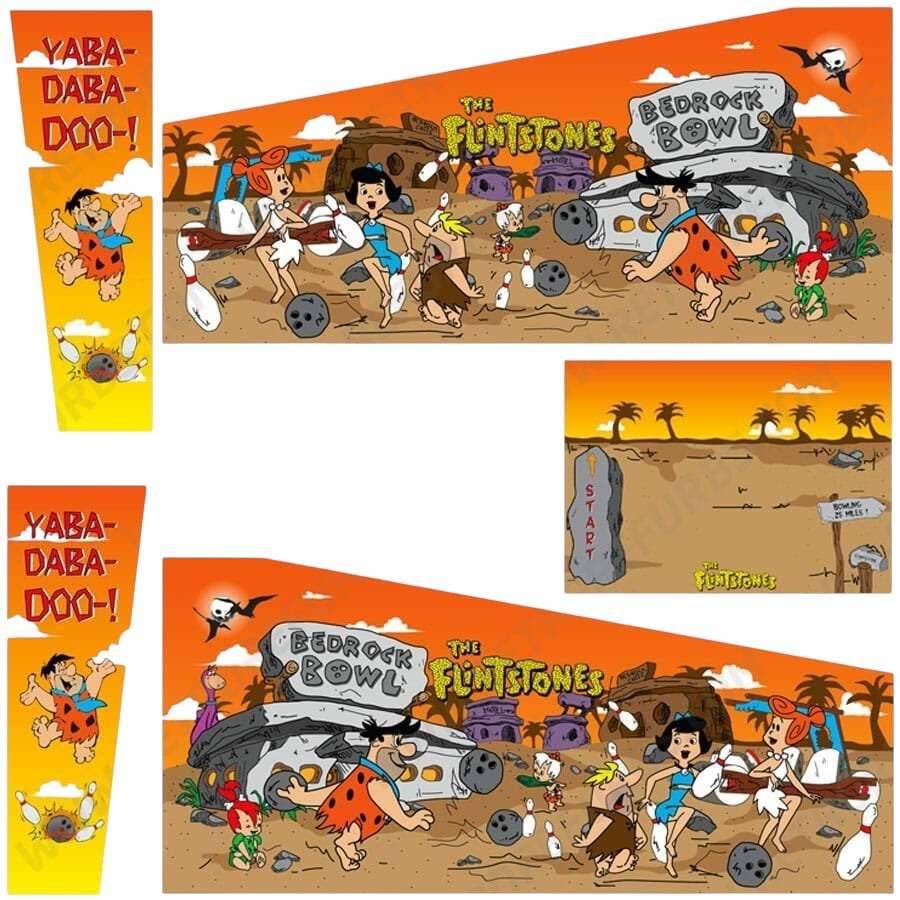 The Flintstones Flipper - Gehäuse Decal Set, € 220,- (6176 Völs ...