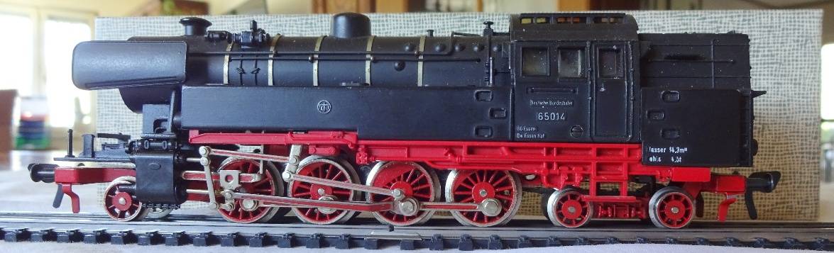 Fleischmann 1-D-2 Dampflok BR 65 014 Spur HO., € 49,- (3573 Rosenburg ...