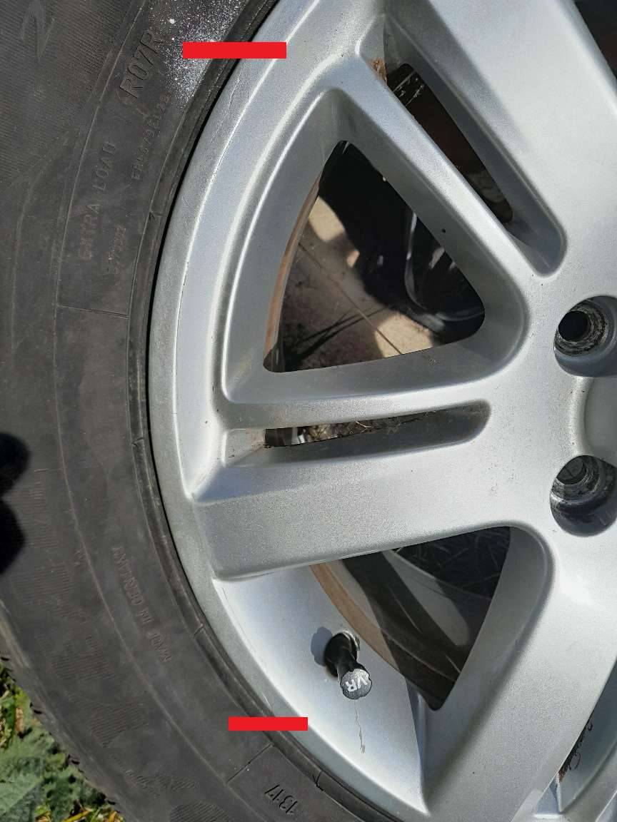 4 Stk Kompletträder Winterreifen Goodyear Efficiency 245/65 R 17 auf ...